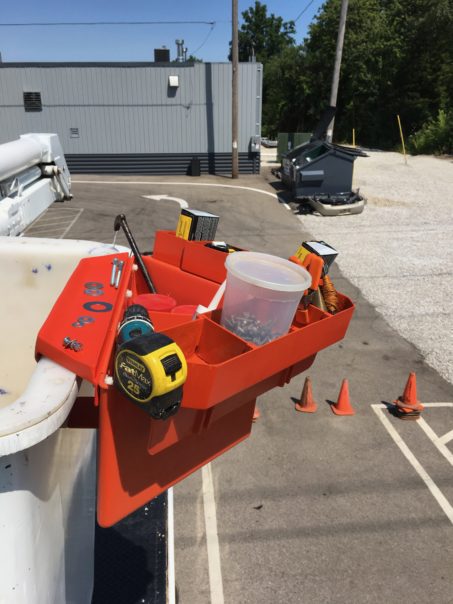 Construction Tool Boxes - Coming Soon Aerial Tool Bin | Aerial Tool Bin