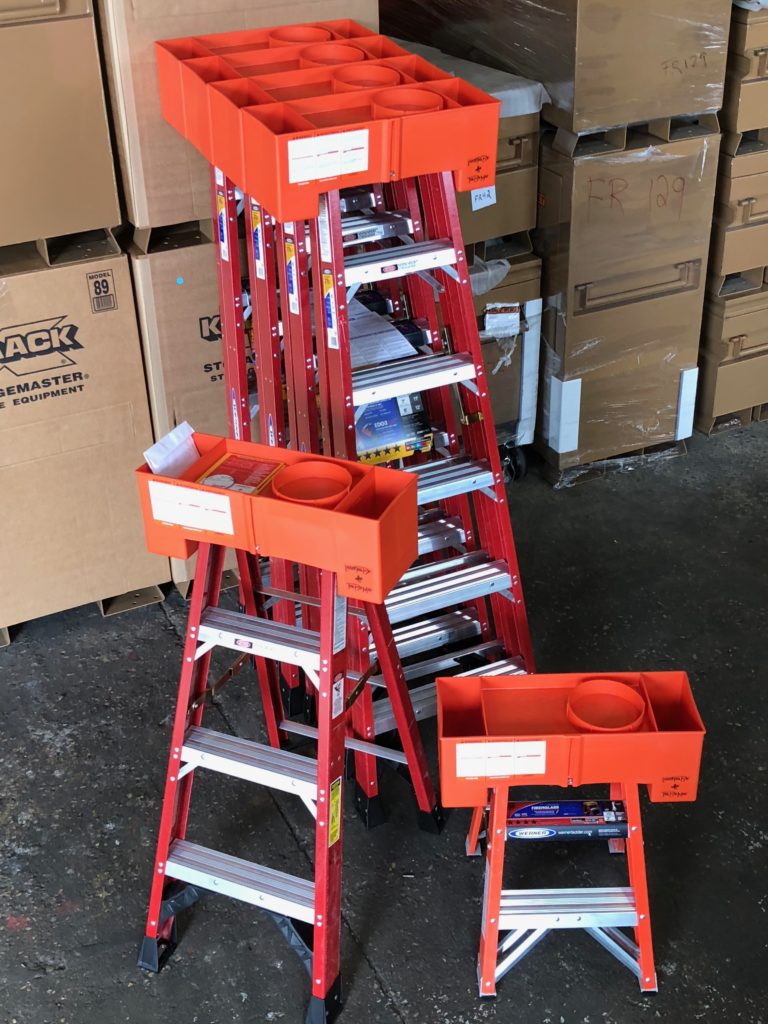 The NEW Ladder Tool Bin | Part # LTB-1317 - Aerial Tool Bin | Aerial ...